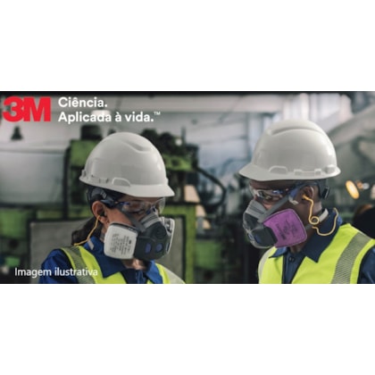 Respirador Semifacial 3M Secure Click HF-803SD Grande